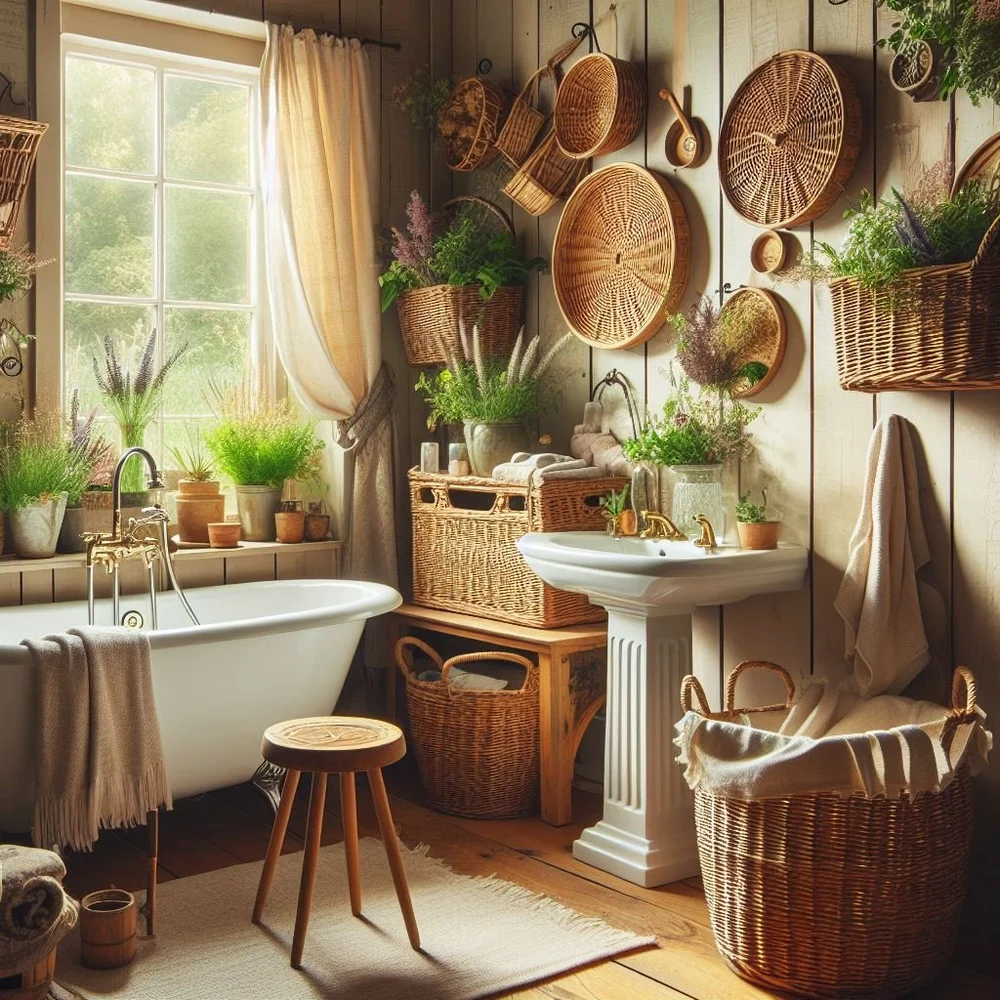 15 Enchanting Cottagecore Bathroom Ideas for Rustic Charm