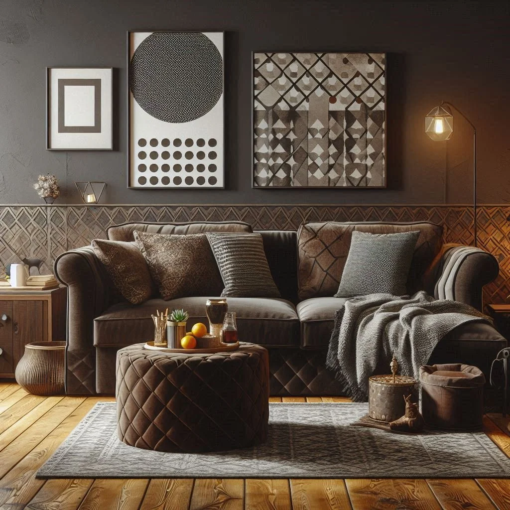15 Dark Brown Couch Living Room Ideas for Cozy Spaces