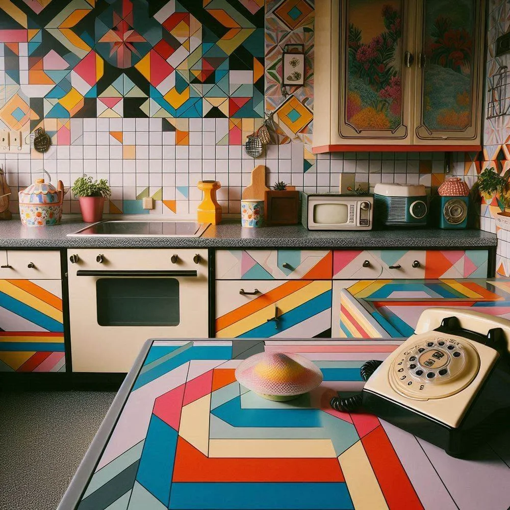 15 Retro 80s Kitchen Ideas for Vintage Vibes