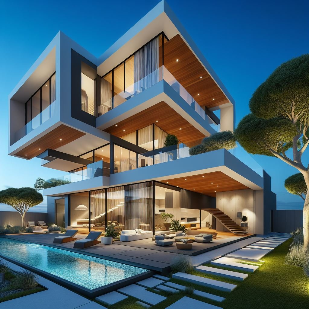 15 Geometric House Design Ideas for Redefining Modern Living