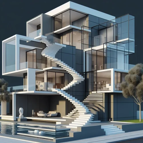 15 Geometric House Design Ideas for Redefining Modern Living