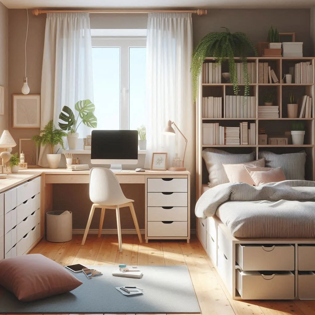 15 Smart Bedroom Office Ideas for Small Spaces