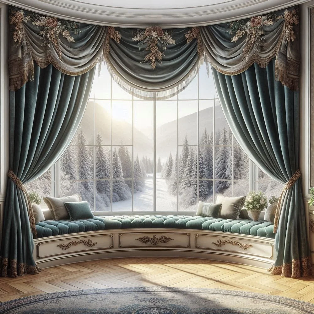 15 Bay Window Curtains Ideas for a Stylish Look