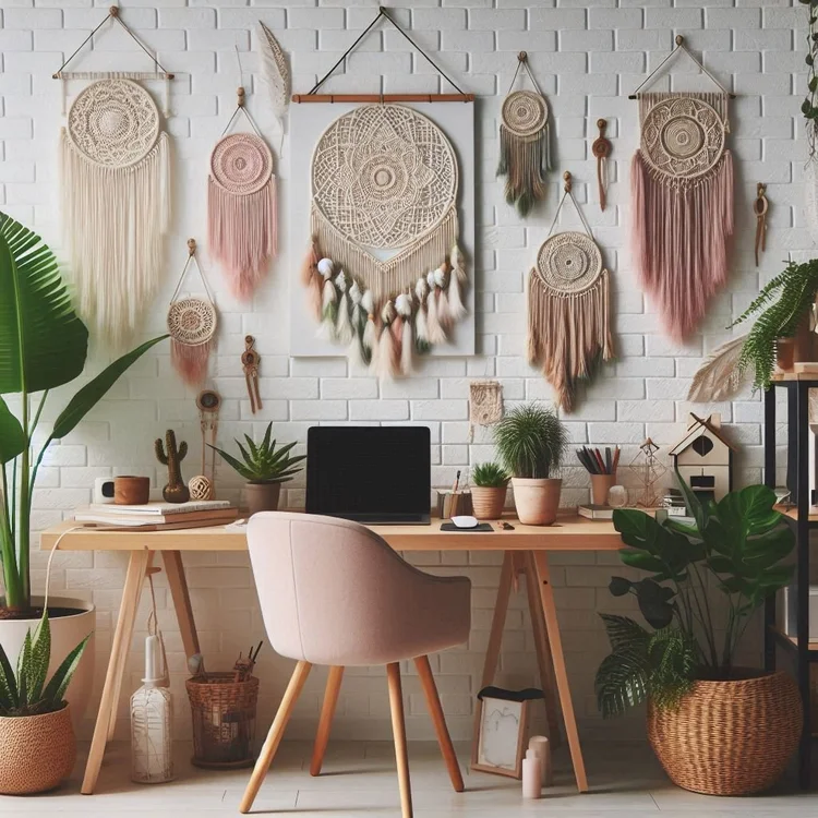 15 Boho Chic Office Ideas for a Stylish Workspace
