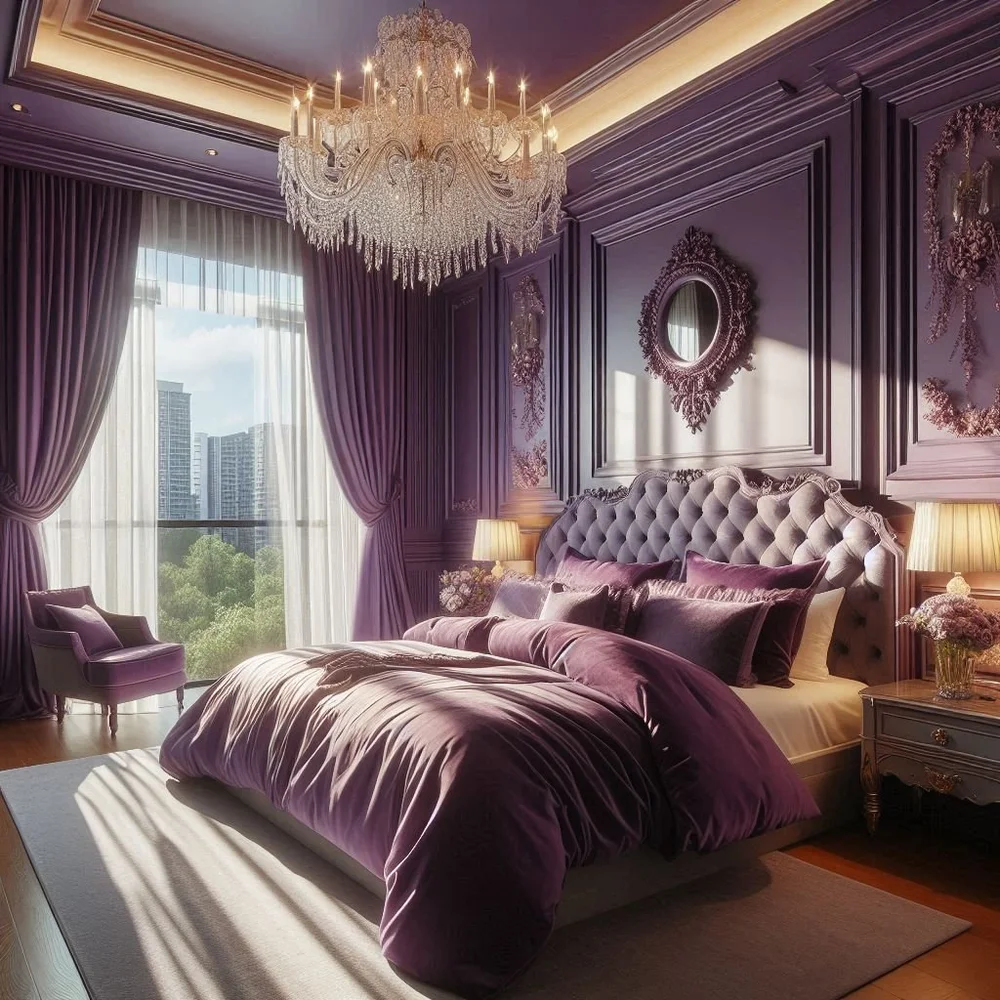 15 Dreamy Purple Bedroom Ideas for a Regal Look