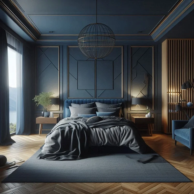 15 Dark Blue Bedroom Ideas for a Stylish Space