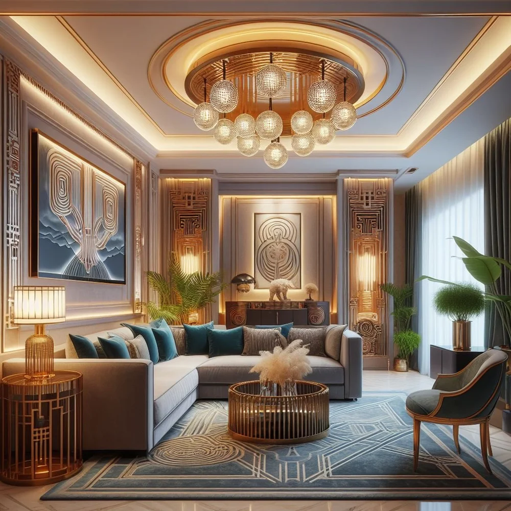 15 Art Deco Living Room Ideas for Glamorous and Chic Design