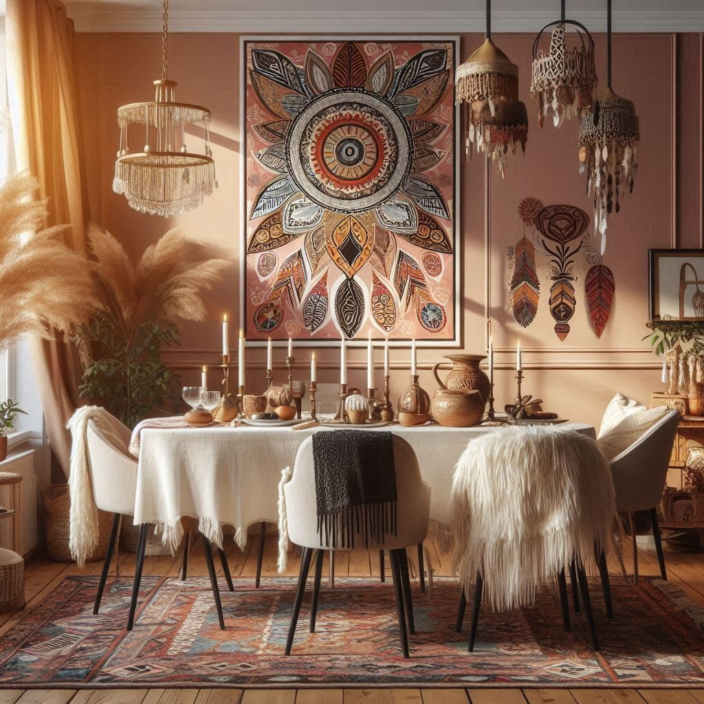 15 Chic Boho Dining Room Ideas for Eclectic Style