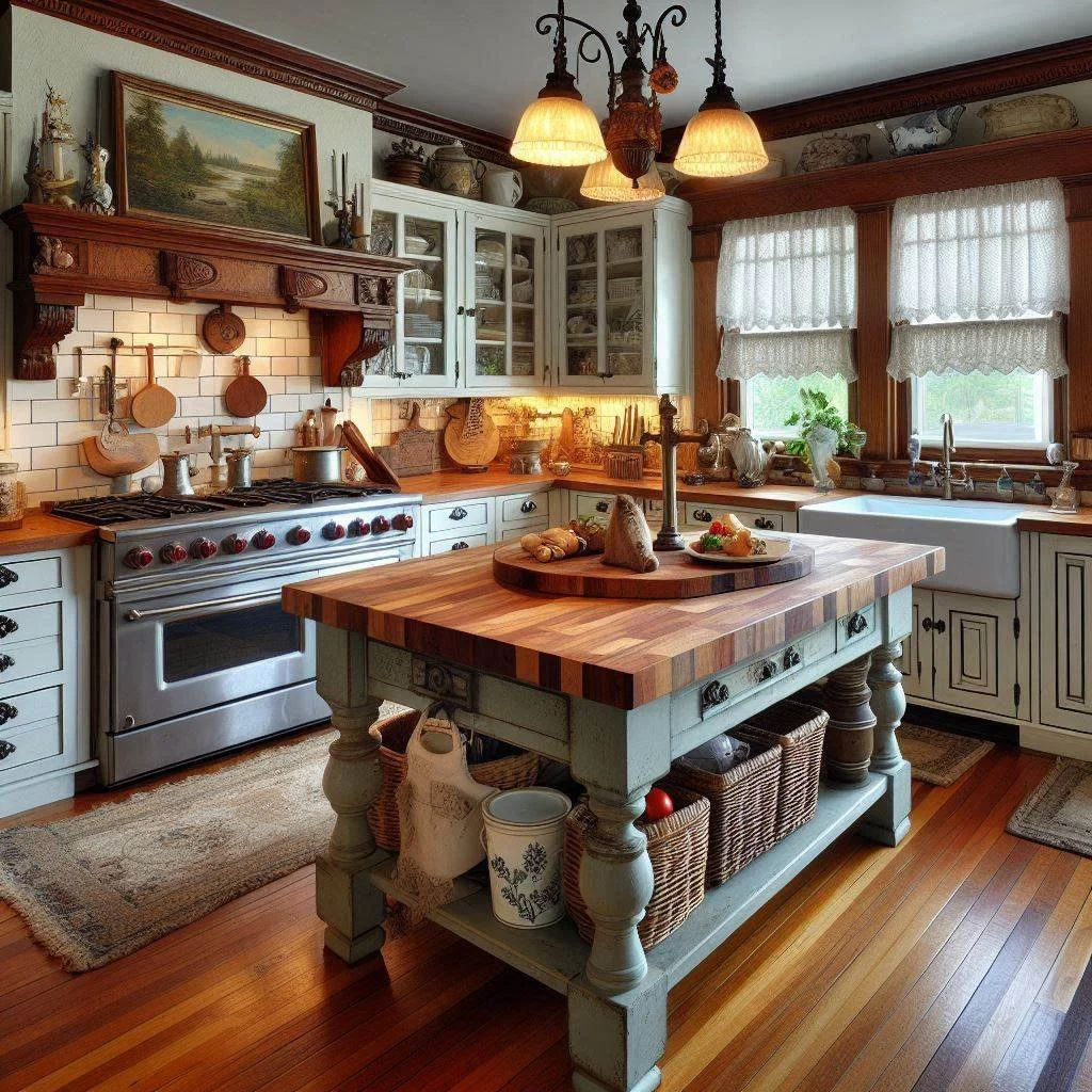 15 Antique Kitchen Ideas for Timeless Charm