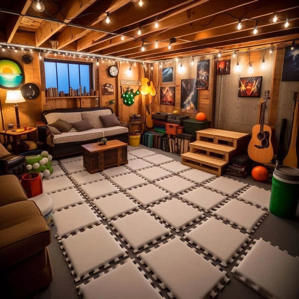 15 Basement Floor Ideas to Upgrade Your Space