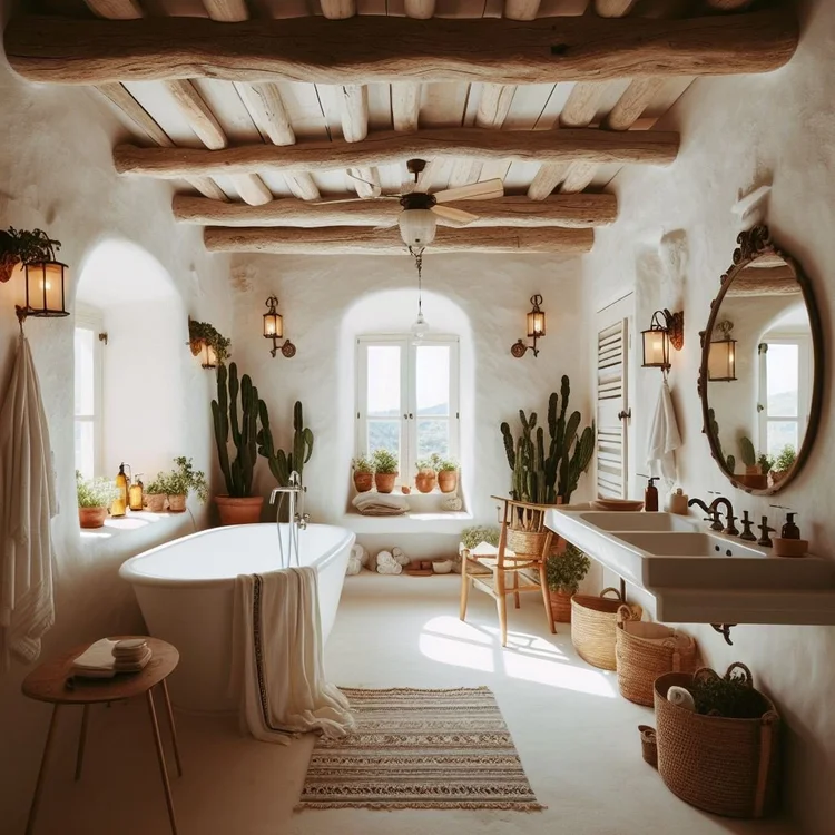 10 Mediterranean Bathroom Ideas for Tranquil Retreats