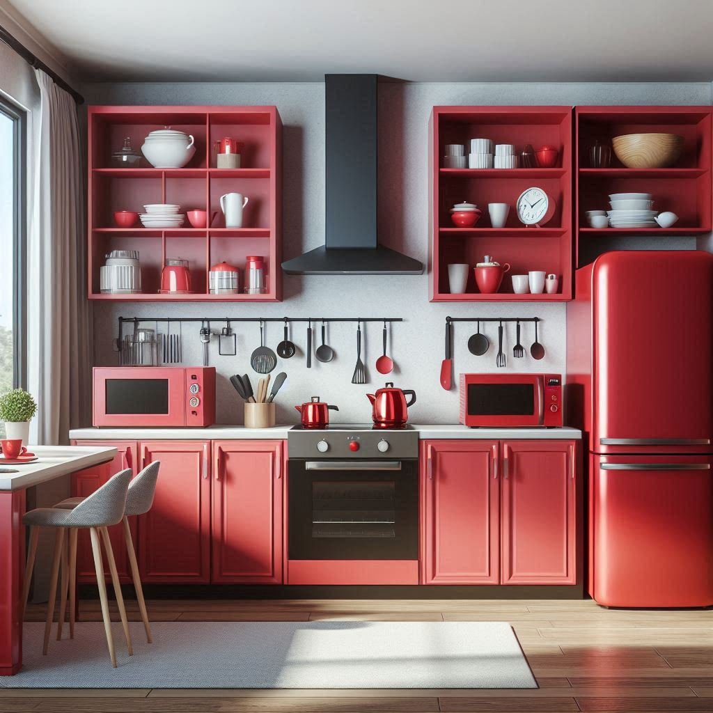 15 Red Kitchen Ideas to Add Bold Style