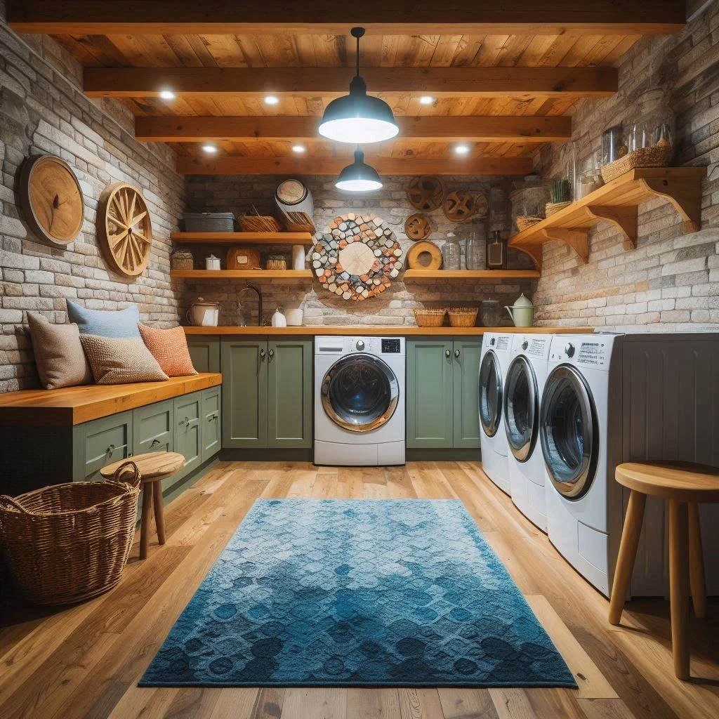 15 Basement Laundry Room Ideas to Maximize Space