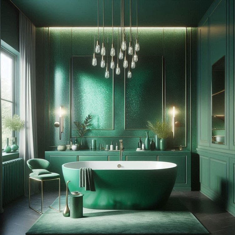 15 Emerald Green Bathroom Ideas for Luxe Elegance