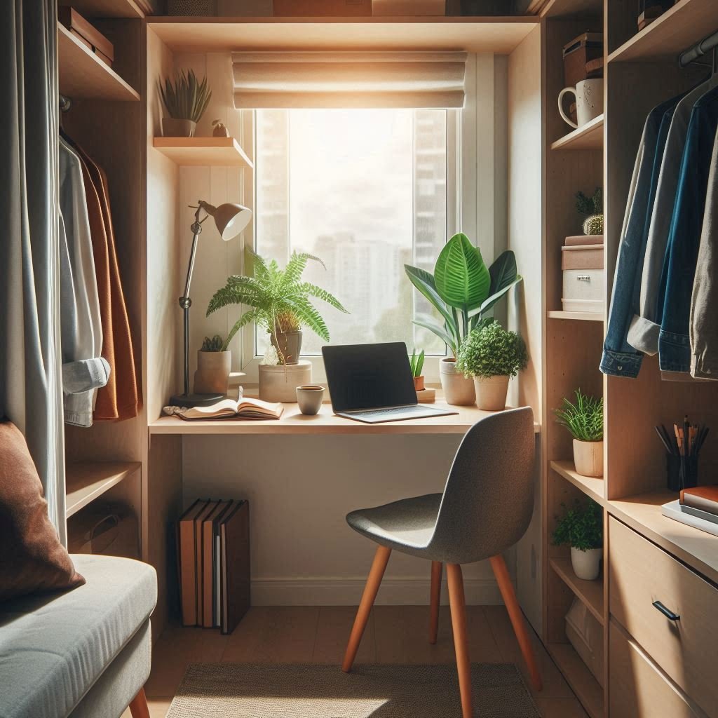 15 Closet Office Ideas for a Cozy Work Space