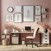 15 Pink Office Ideas for a Stylish Workspace Makeover