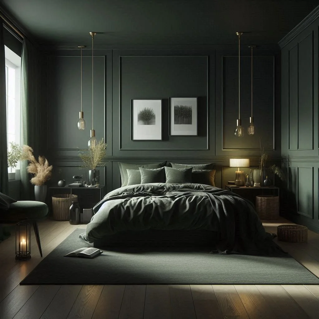 15 Modern Dark Green Bedroom Ideas for a Bold Look