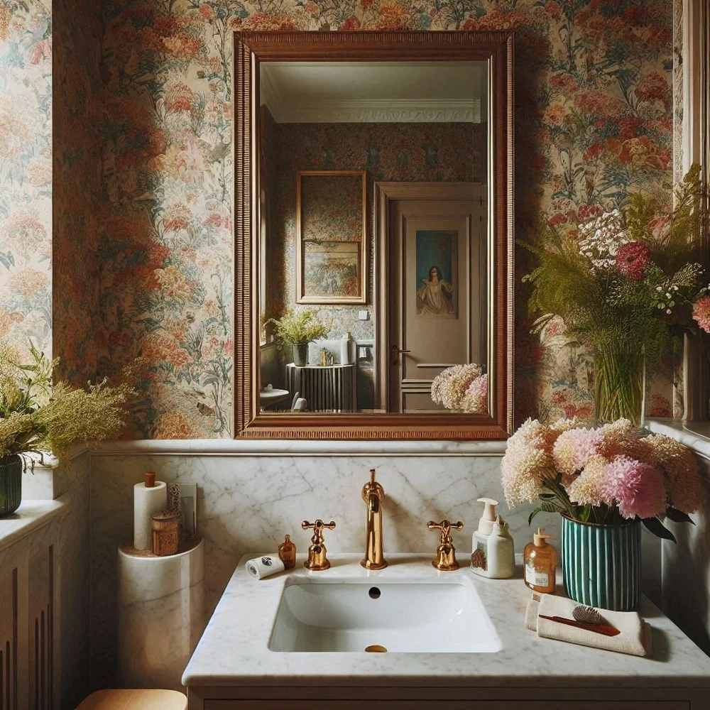 15 Narrow Small Powder Room Ideas for Tight Spaces