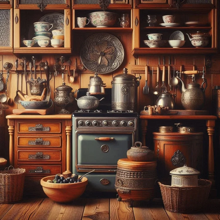 15 Antique Kitchen Ideas for Timeless Charm