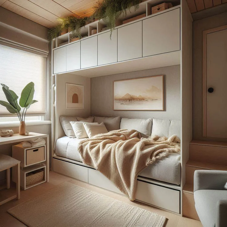 15 Brilliant Small Guest Room Ideas