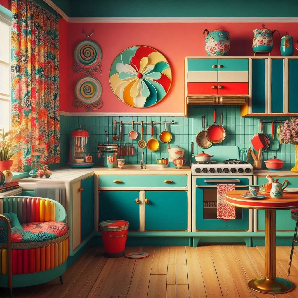 15 Vibrant Retro Kitchen Decor Ideas for Nostalgia