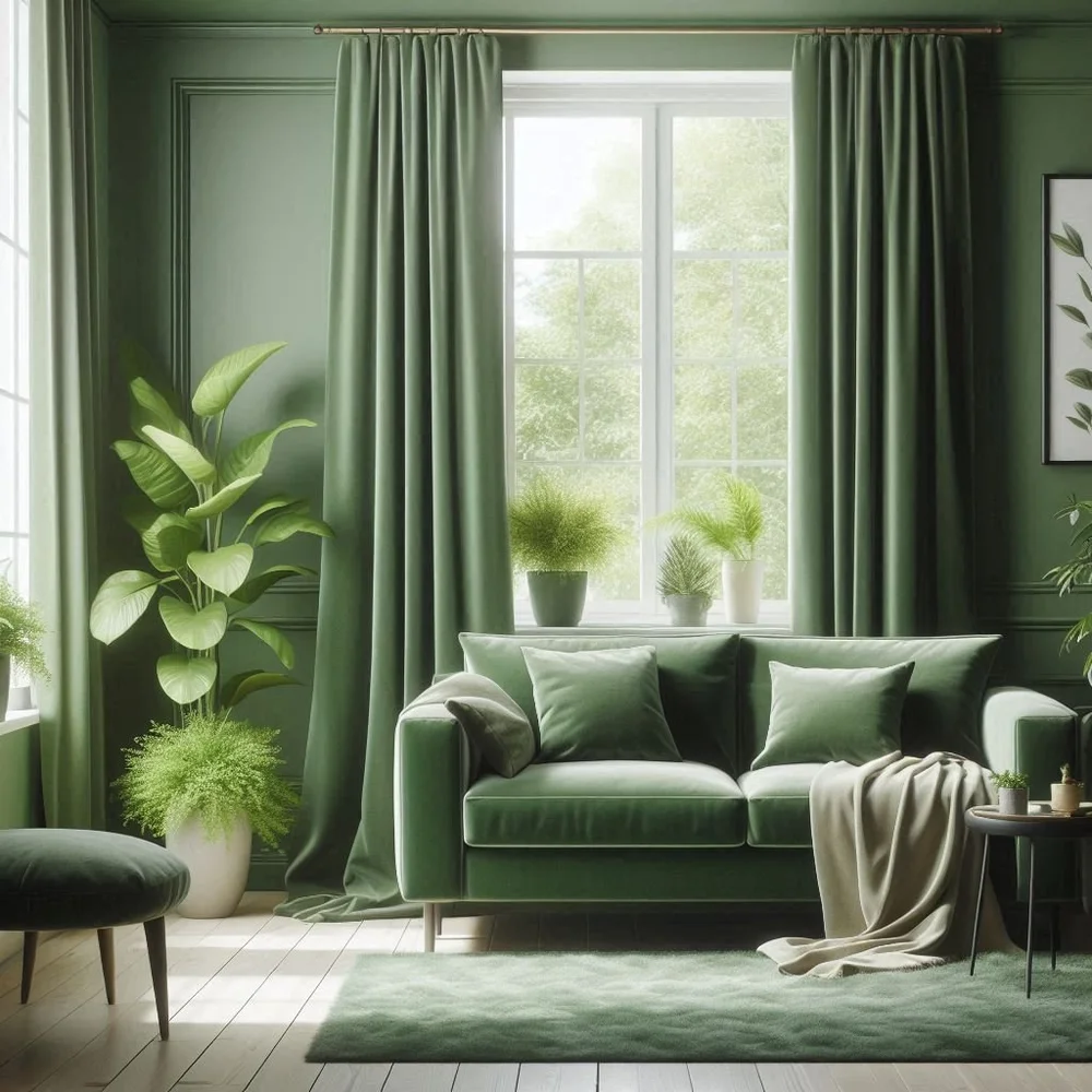 15 Green Living Room Ideas for a Natural Vibe