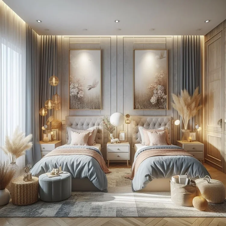 15 Space-Saving Twin Bedroom Ideas for Small Rooms