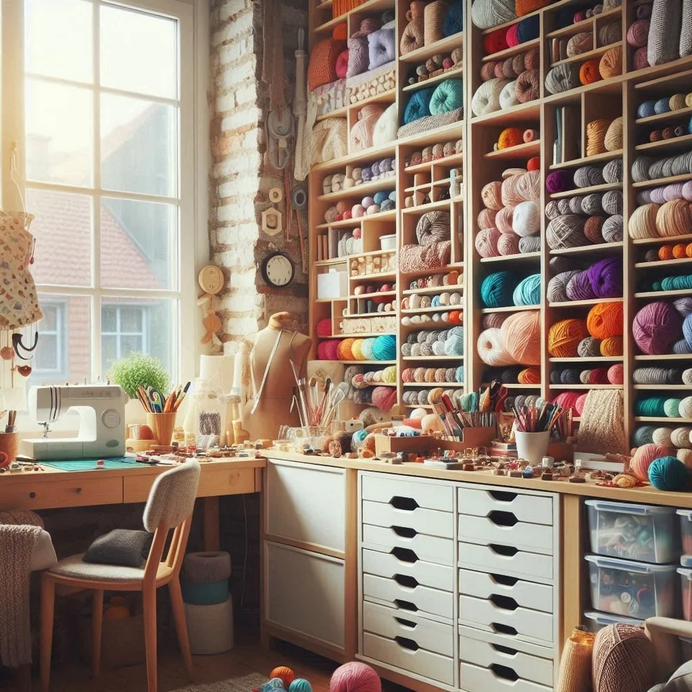 15 Small Craft Room Ideas for Creative Spaces