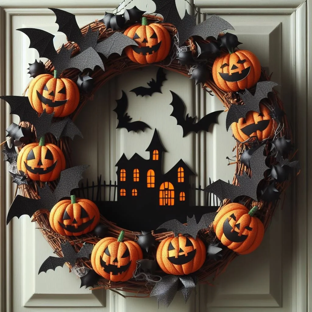 10 Spooky Halloween Door Decorations for a Haunted Welcome