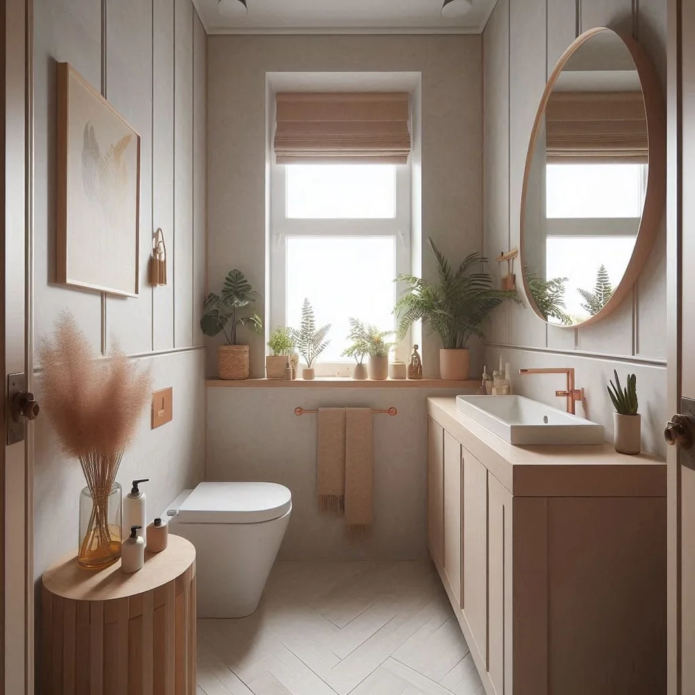 15 Narrow Small Powder Room Ideas for Tight Spaces