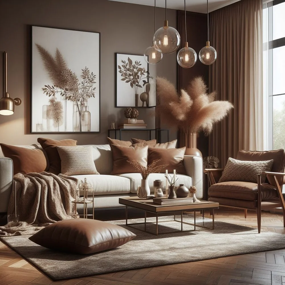 15 Warm Brown Living Room Ideas for Cozy Comfort