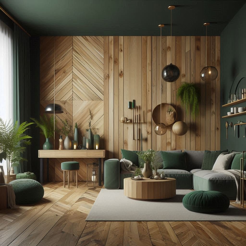 15 Stunning Dark Green Room Decor Ideas
