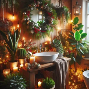 15 Christmas Bathroom Decor Ideas for Festive Cheer