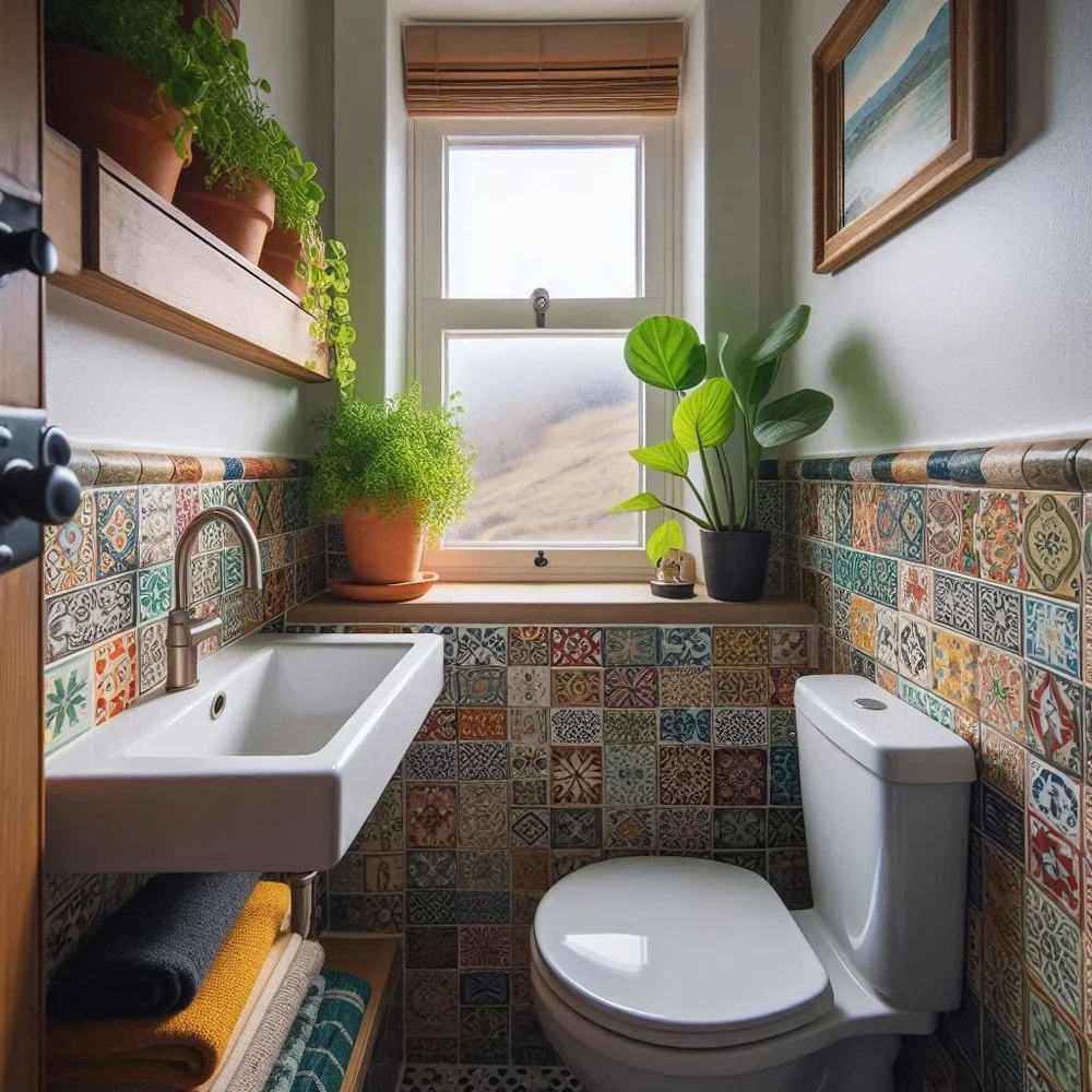 15 Narrow Small Powder Room Ideas for Tight Spaces