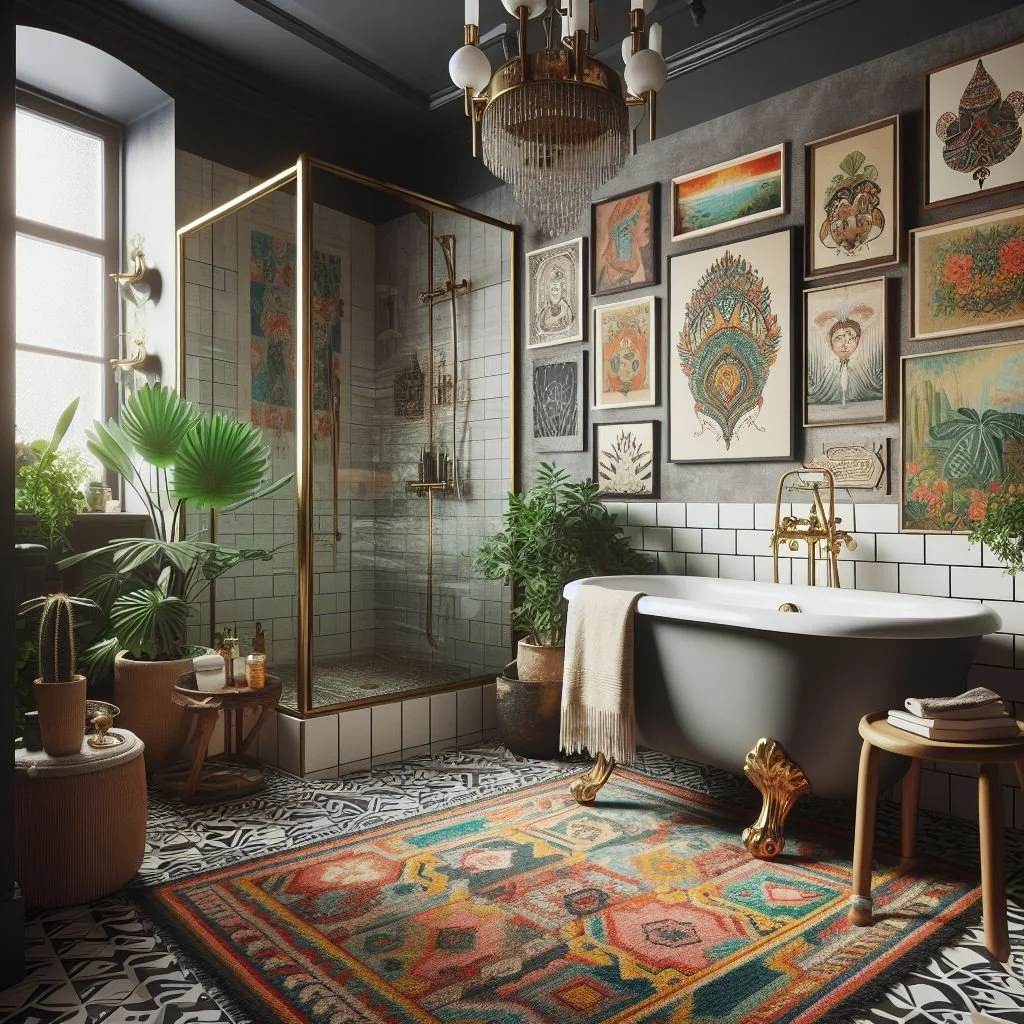 15 Eclectic Bathroom Ideas for Unique and Stylish Spaces