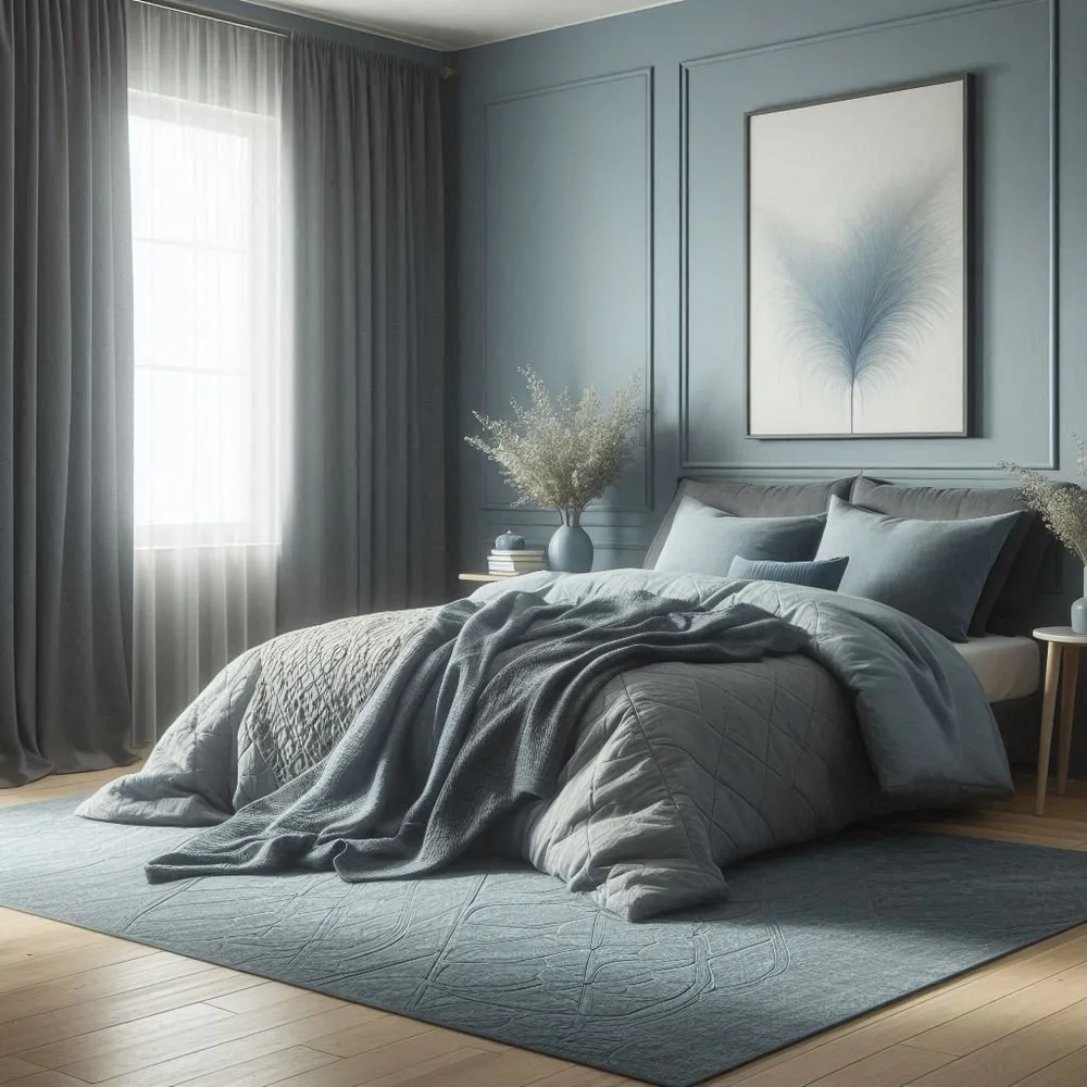15 Blue and Grey Bedroom Ideas for a Relaxing Space
