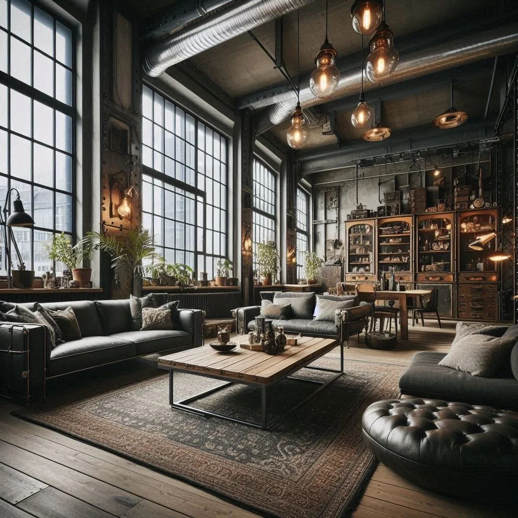 15 Industrial Living Room Ideas for Edgy Style