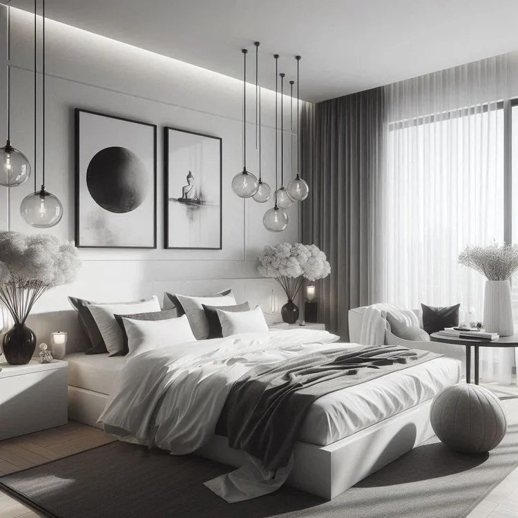 15 Sleek Modern White Bedroom Ideas for Elegance