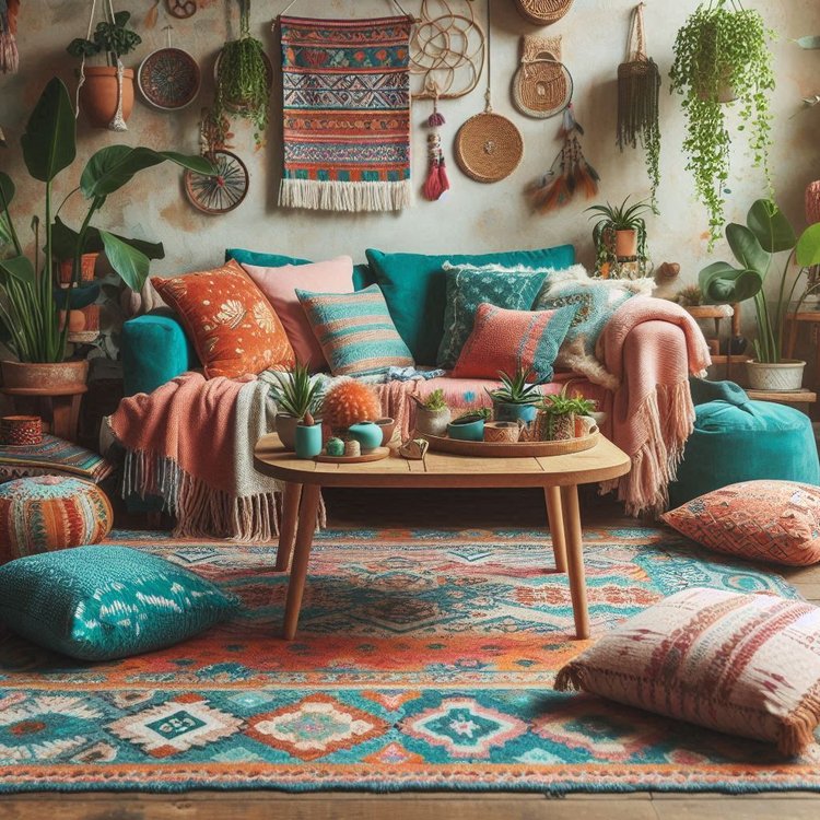 15 Colorful Boho Living Room Ideas for Vibrant Style
