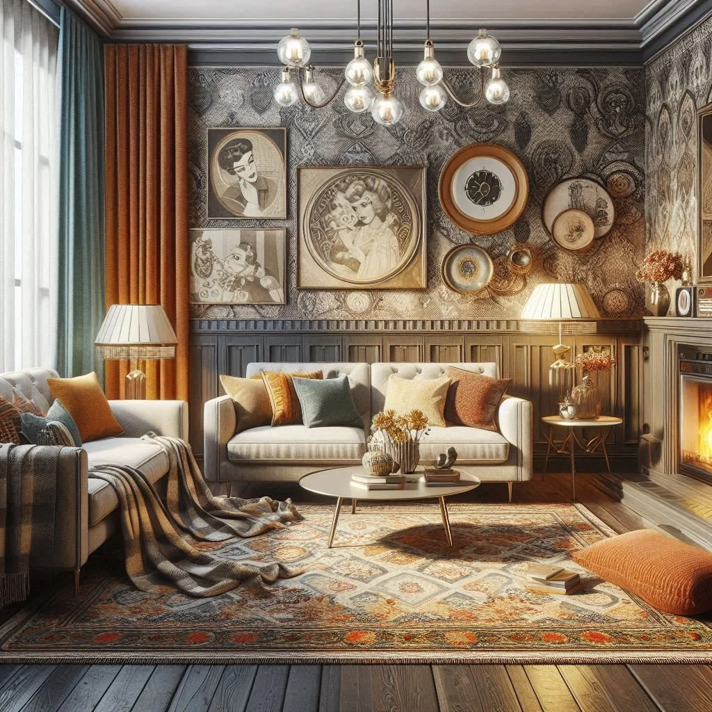 15 Retro Living Room Ideas for Vintage Charm