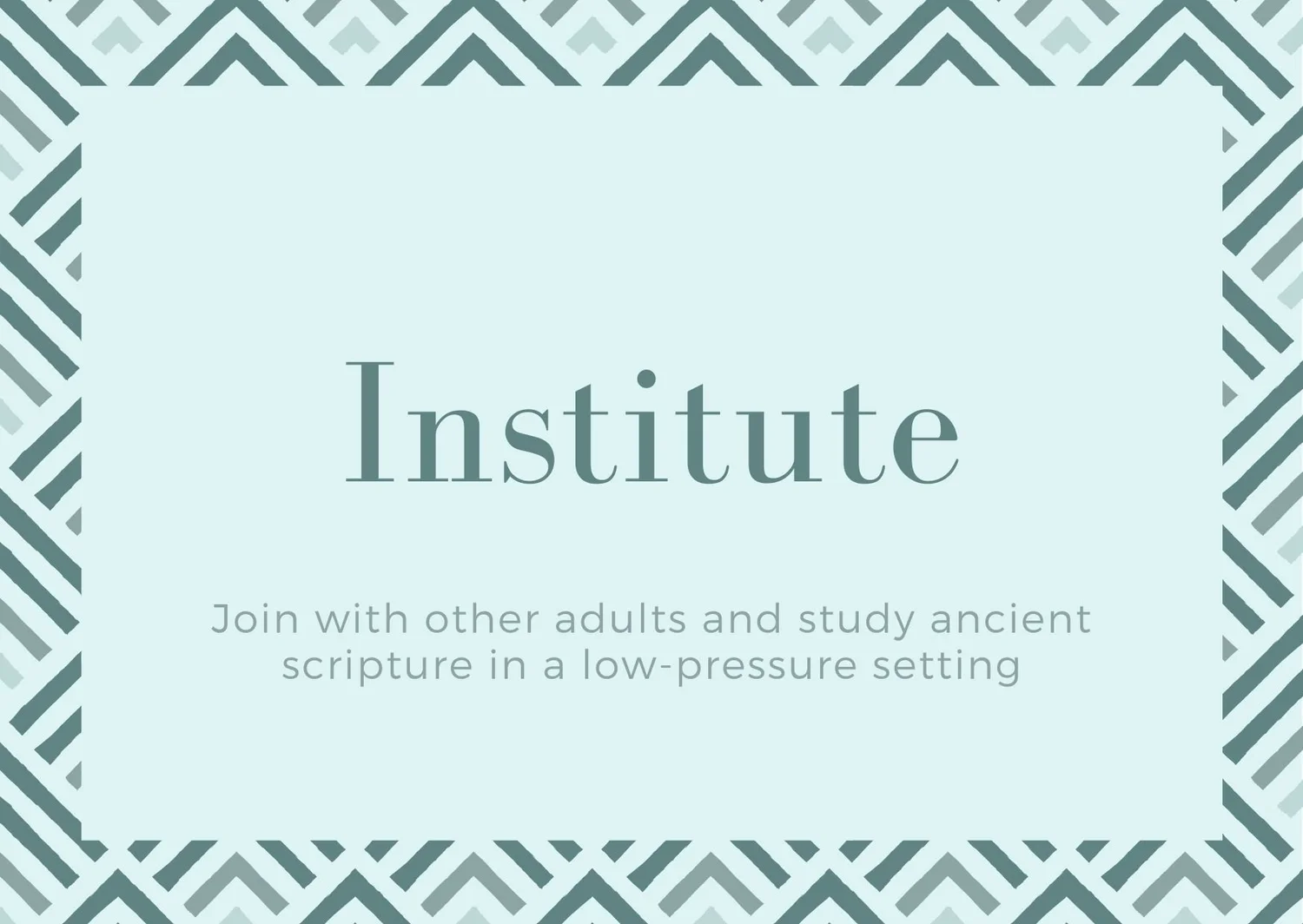 Adults — Franklin Tennessee Stake