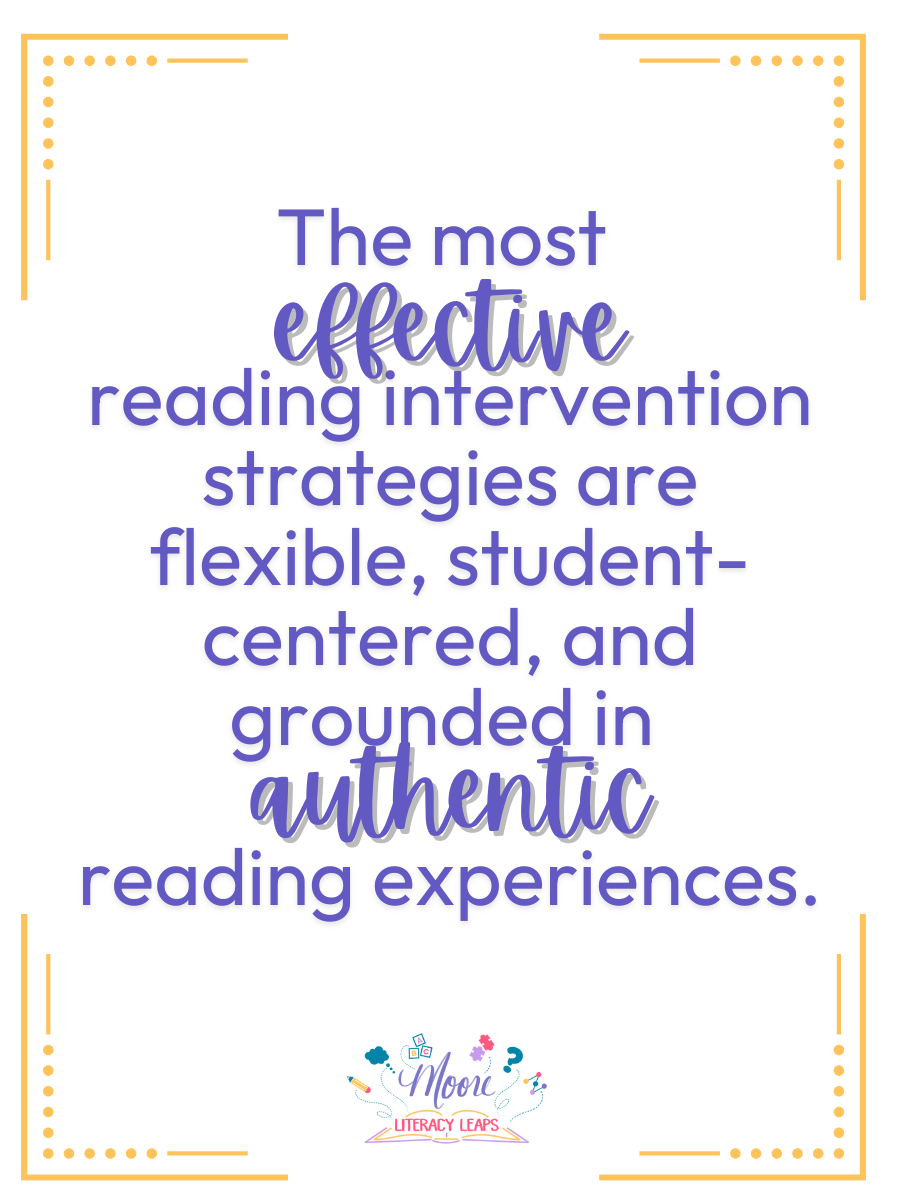 Strategies for When You Have a Lack of Reading Intervention Services ...