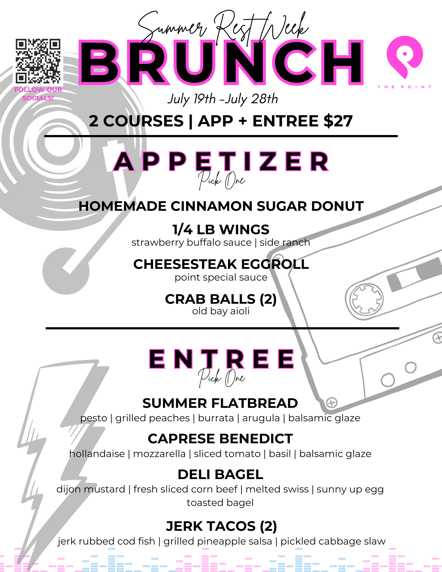 Weekly Specials — The Point in Fells