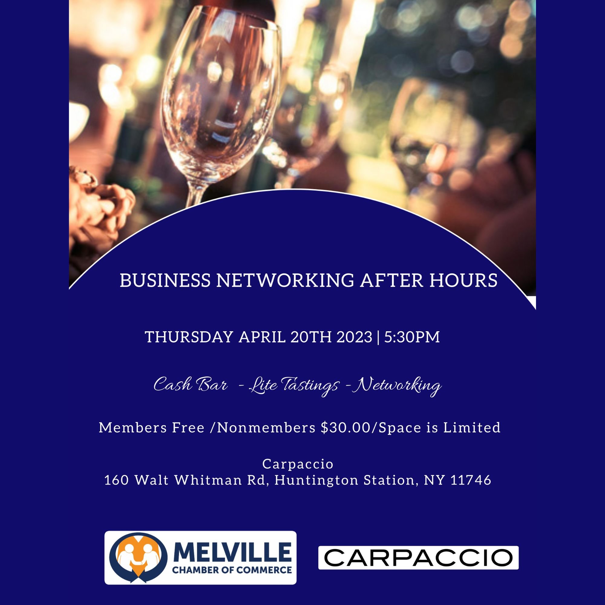 Business After Hours Networking Event — Melville Chamber of Commerce Business After Hours Networking Event — Melville Chamber of Commerce