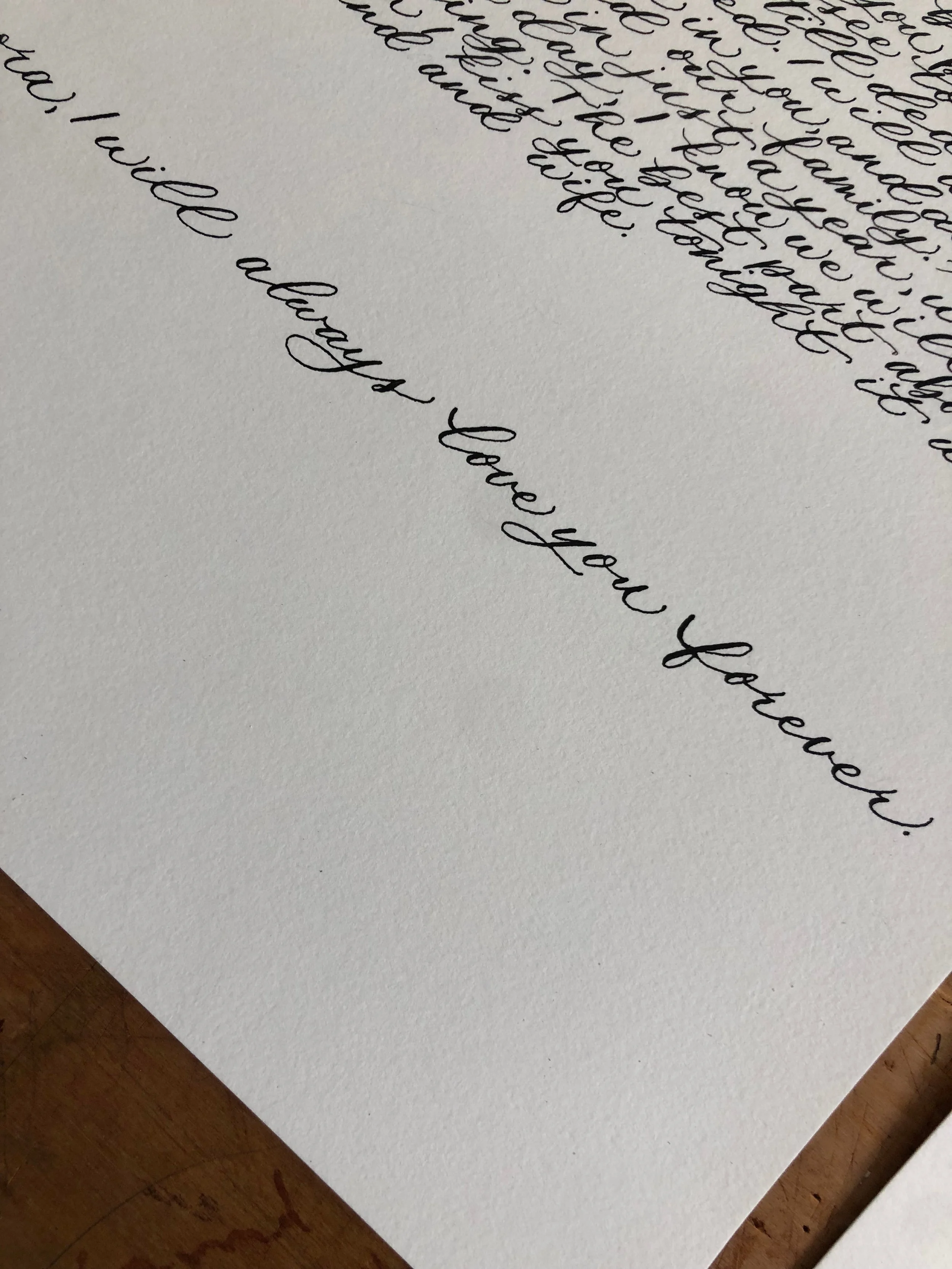 Calligraphy Services — Lindsey Q Designs