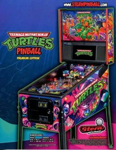 Teenage Mutant Ninja Turtles (Premium) - Stern 2020 — Bainbridge Pinball