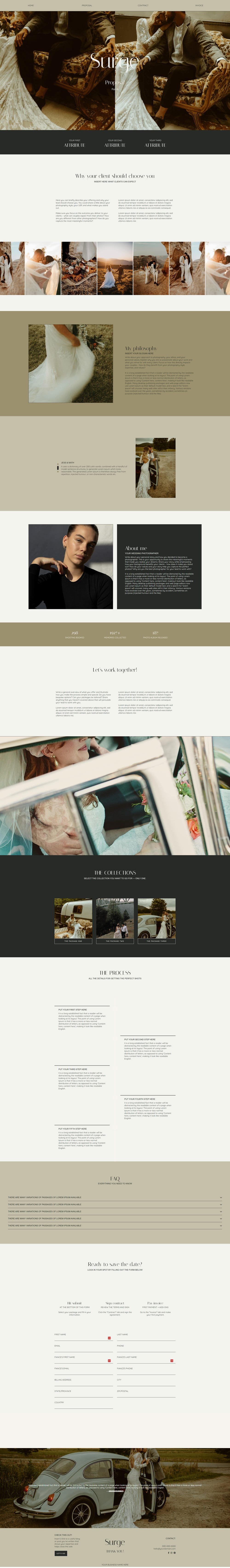 Beautifully Branded Dubsado Forms & Templates
