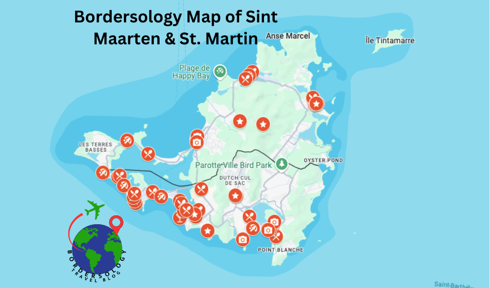 Saint Martin Island Map Impact Of Tourism On LULC And LST In A Coastal