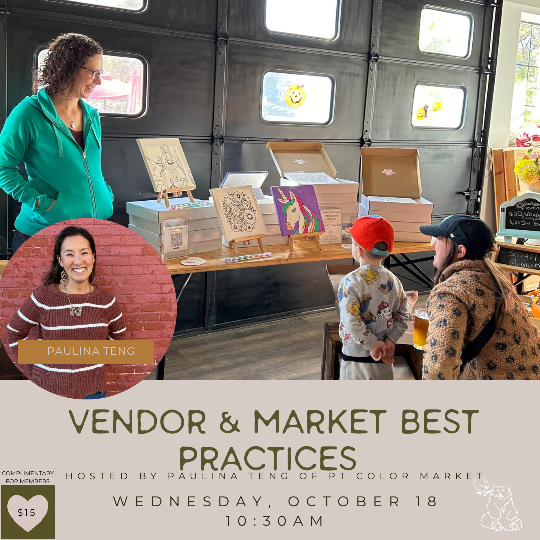 Vendor & Market Best Practices Workshop with PT Color Market — The Bird ...