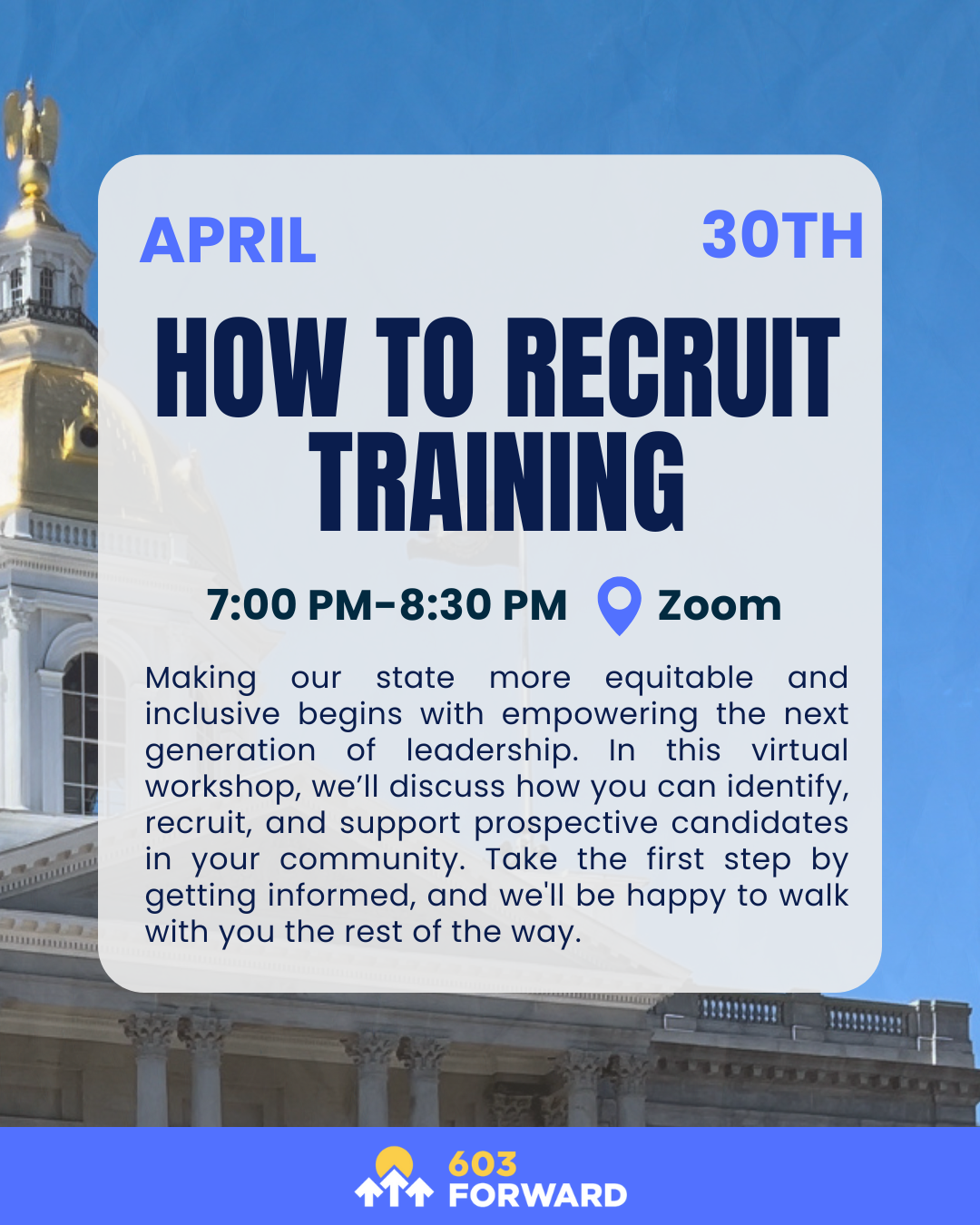 Events — 603 Forward